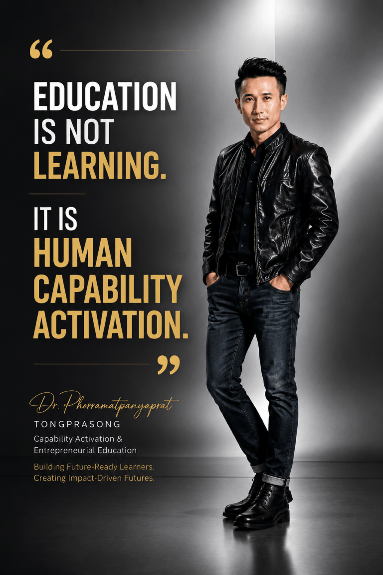 Education is no longer about the transfer of knowledge.It is about the ...